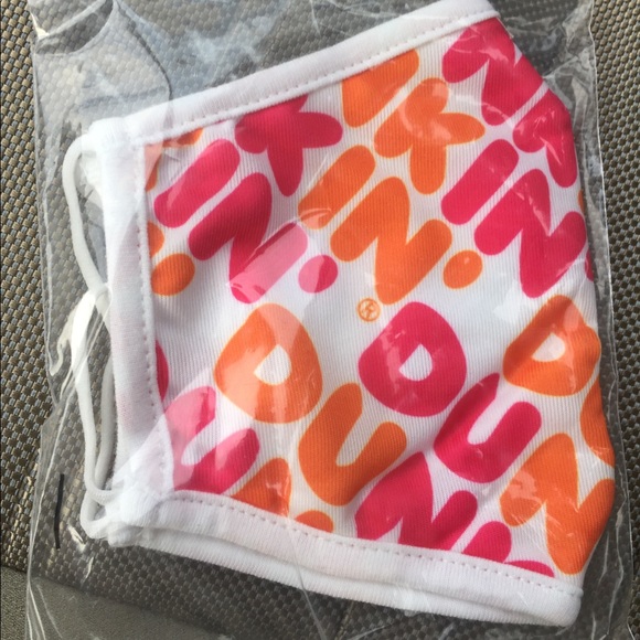 Dunkin | Accessories | Dunkin Face Mask Iconic Dd Logo | Poshmark